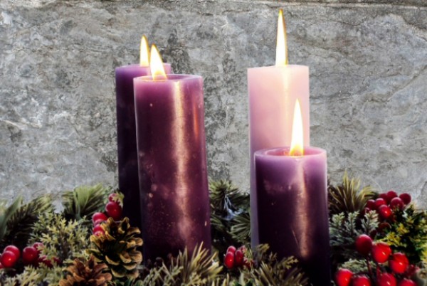 Why are Advent candles pink and purple? | FilCatholic